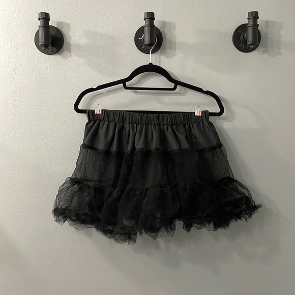 Intimates & Sleepwear | Mini Black Crinoline | Poshmark